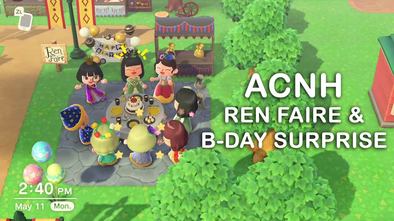 Renaissance Faire - Animal Crossing New Horizons - YouTube