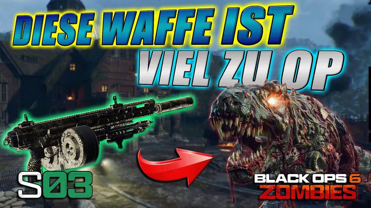 Die Waffe ist viel zu Stark für Black Ops 6 Zombies | Z-Rex Shattered ...
