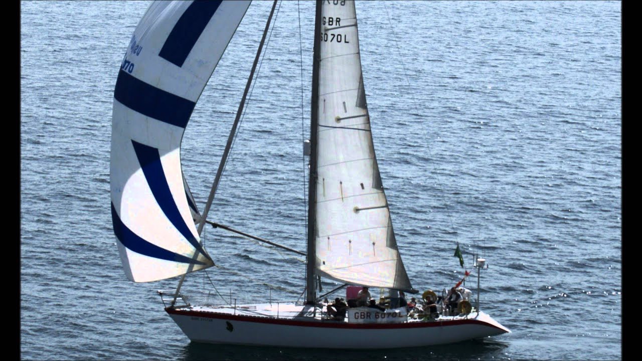 Sail Boat 'Scaramouche' Videoed From Brittany Ferries Pont Aven ...