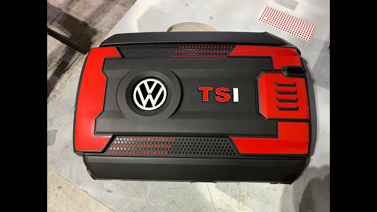 MK6 (Facelift) GLI Engine Cover Makeover. - YouTube