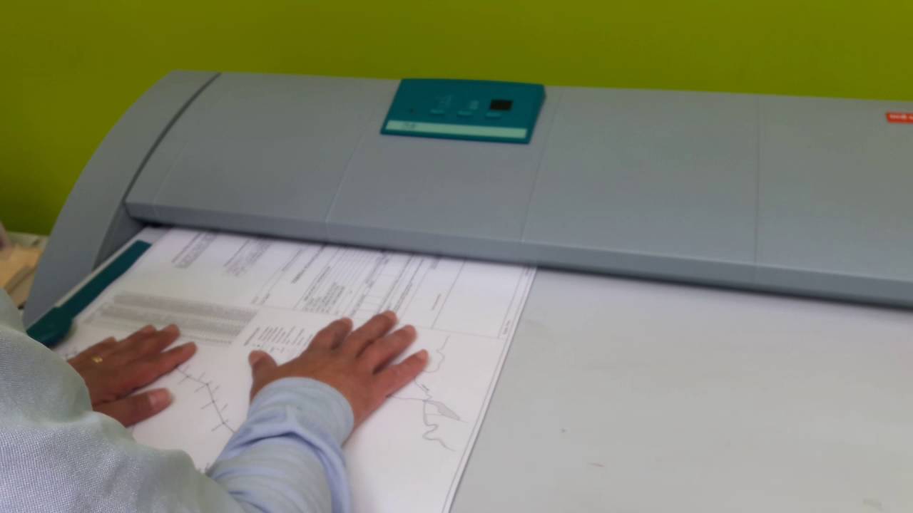 Dobladora de Planos Oce 940 - YouTube