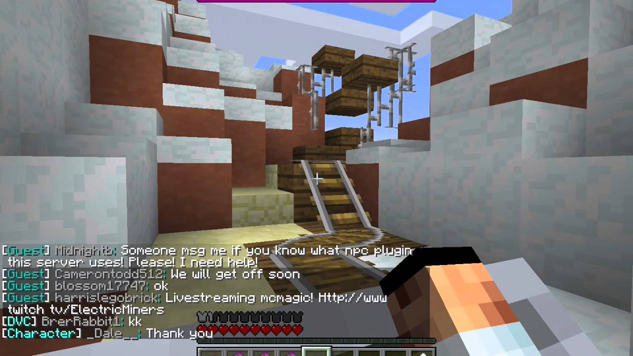 Minecraft Expedition Everest (HD POV) Disney World Server - YouTube