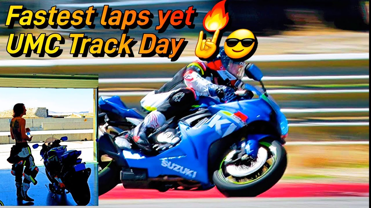 Fastest Laps So Far, 3rd track day at UMC with the GSX-R 750 - YouTube