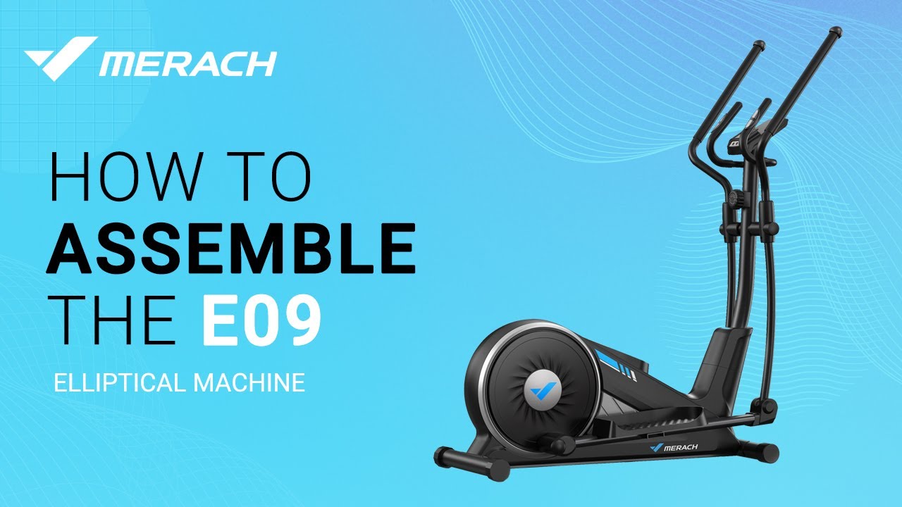 How to assemble the E09 Elliptical Machine - YouTube