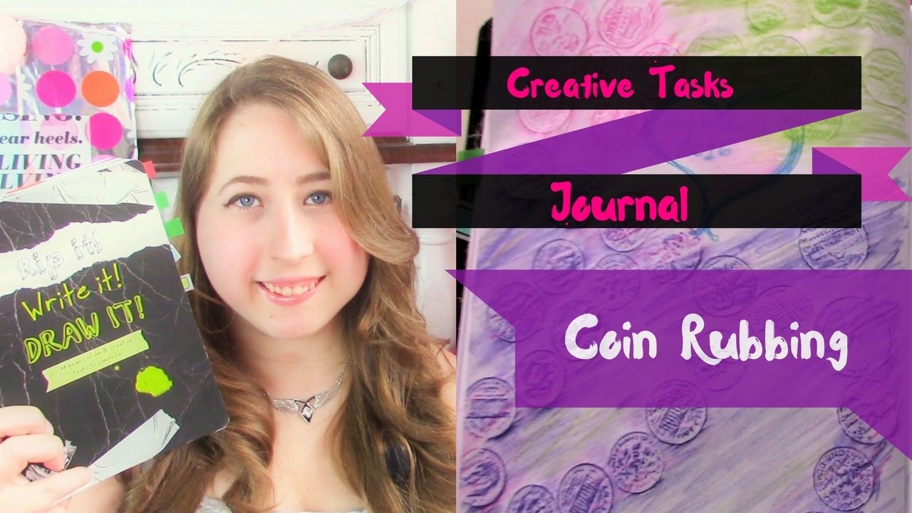 Coin Rubbing || Creative Tasks Journal #2 - YouTube