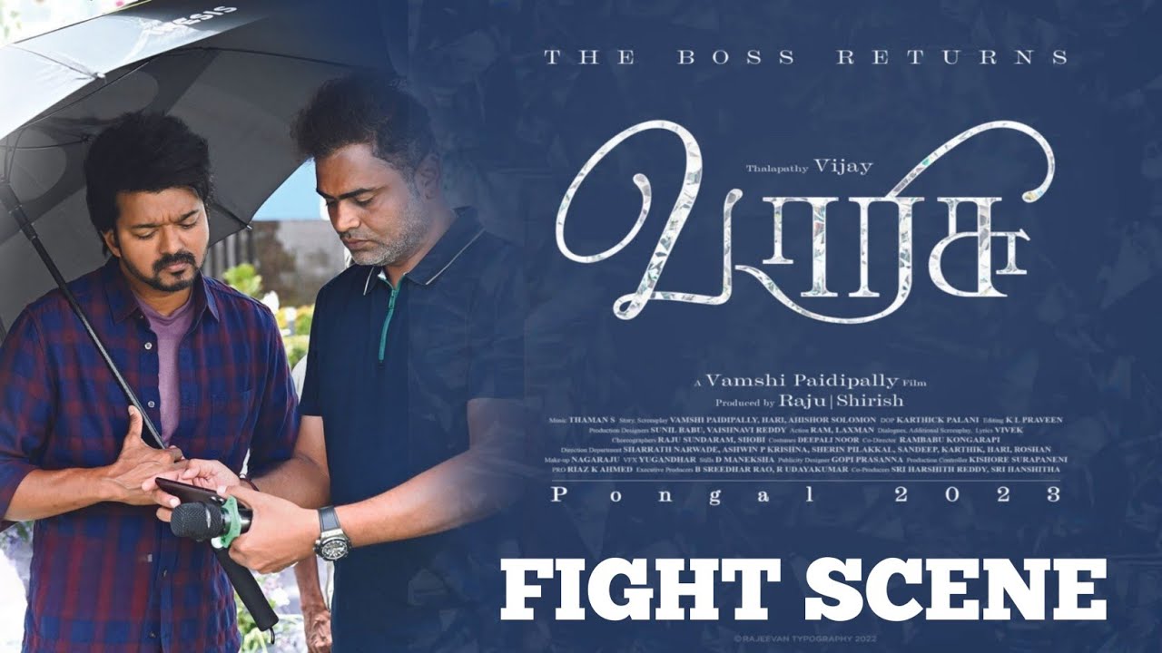 Varisu - Official First Fight Scene|Thalapathy Vijay|Rashmika|Vamsi ...