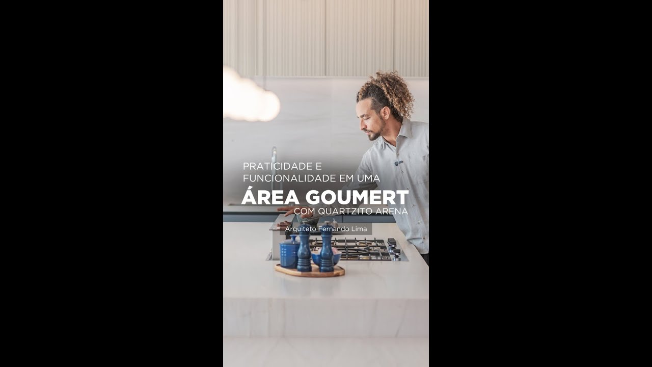 PRATICIDADE E FUNCIONALIDADE EM UMA ÁREA GOUMERT COM QUARTZITO ARENA ...
