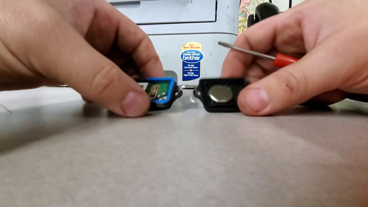 FORD Key fob battery change, 2018 Explorer, Interceptor. - YouTube