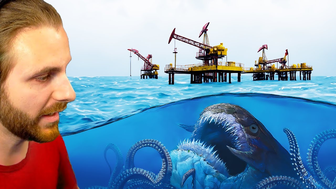 Blocat pe *OCEAN* cu Un MONSTRU! - YouTube