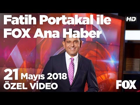 HDP listelerinde yeni isimler... 21 Mayıs 2018 Fatih Portakal ile FOX Ana Haber