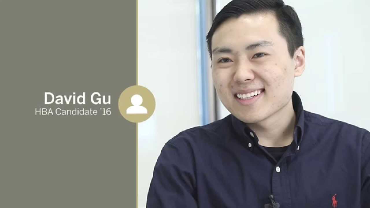 From Baseball to Business: David Gu, HBA ‘16 - YouTube
