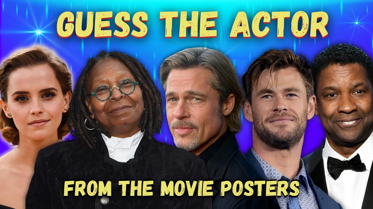 Can you guess the Actor? - YouTube