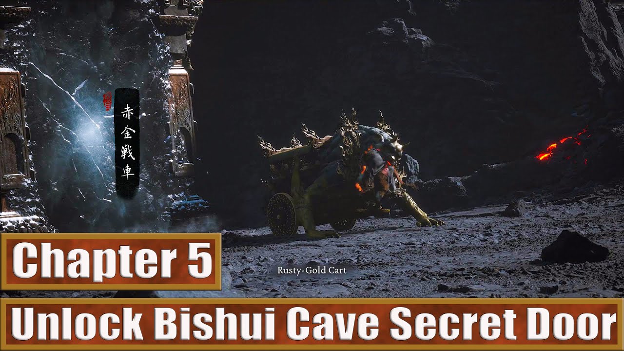 Chapter 5: Elemental Carts Quest: Unlock Bishui Cave Secret Door: Black ...