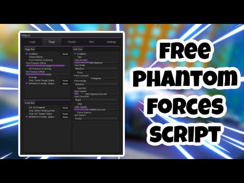 [FREE] Phantom Forces Script | Unlock All Weapons + Camos | Aimbot ...