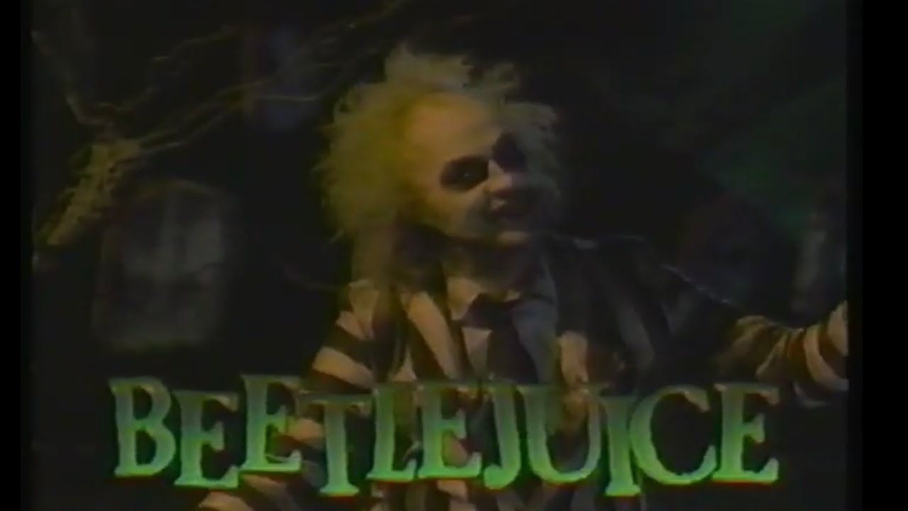 Beetlejuice CBS Saturday Night Movie Intro - YouTube