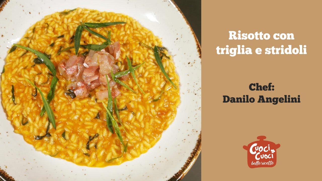 Risotto con triglia e stridoli - YouTube