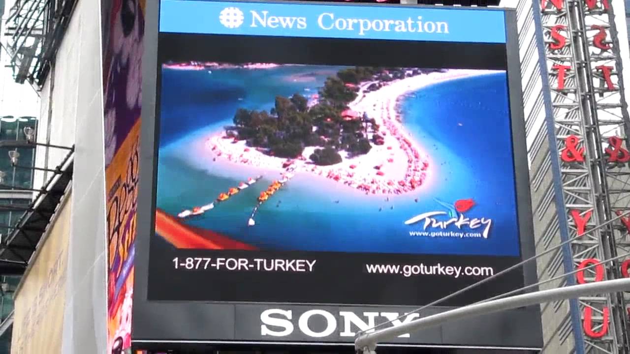 Sony Board Times Square - YouTube