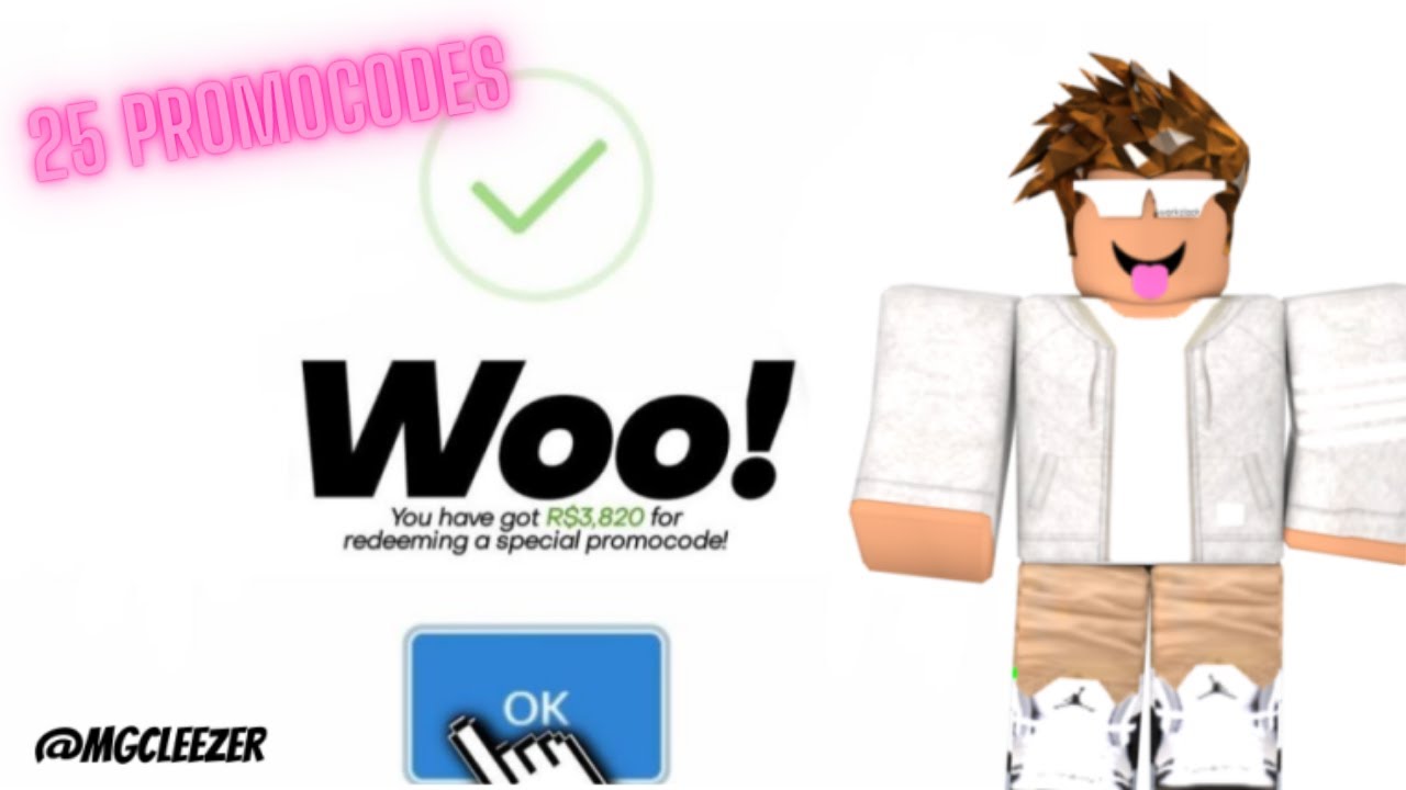 ALL NEW 25 PROMOCODES FOR (RBXGOLD ,COOLBUX ,RBXBLING ,RBXEARN ...