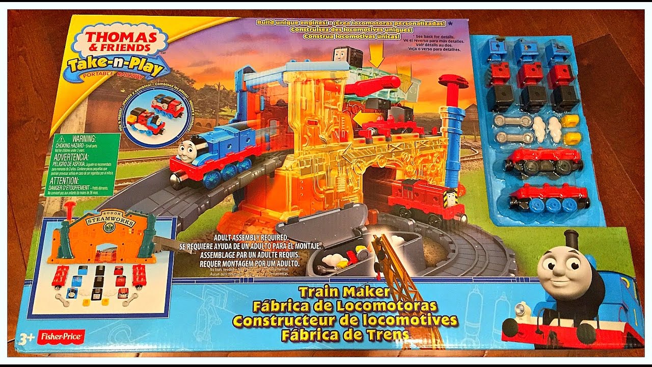 Thomas & Friends Take n Play Engine Maker Thomas The Tank Engine ...
