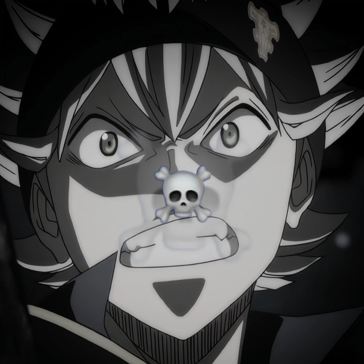 black clover anime asta troll face moment edit ll Siva ae #blackclover ...