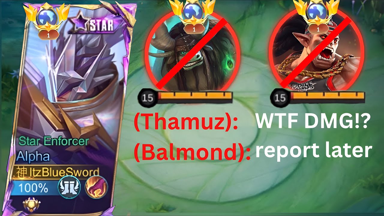 ALPHA NEW BUILD TO DESTROY TANK META HEROES🔥| ALPHA BEST BUILD 2024 ...