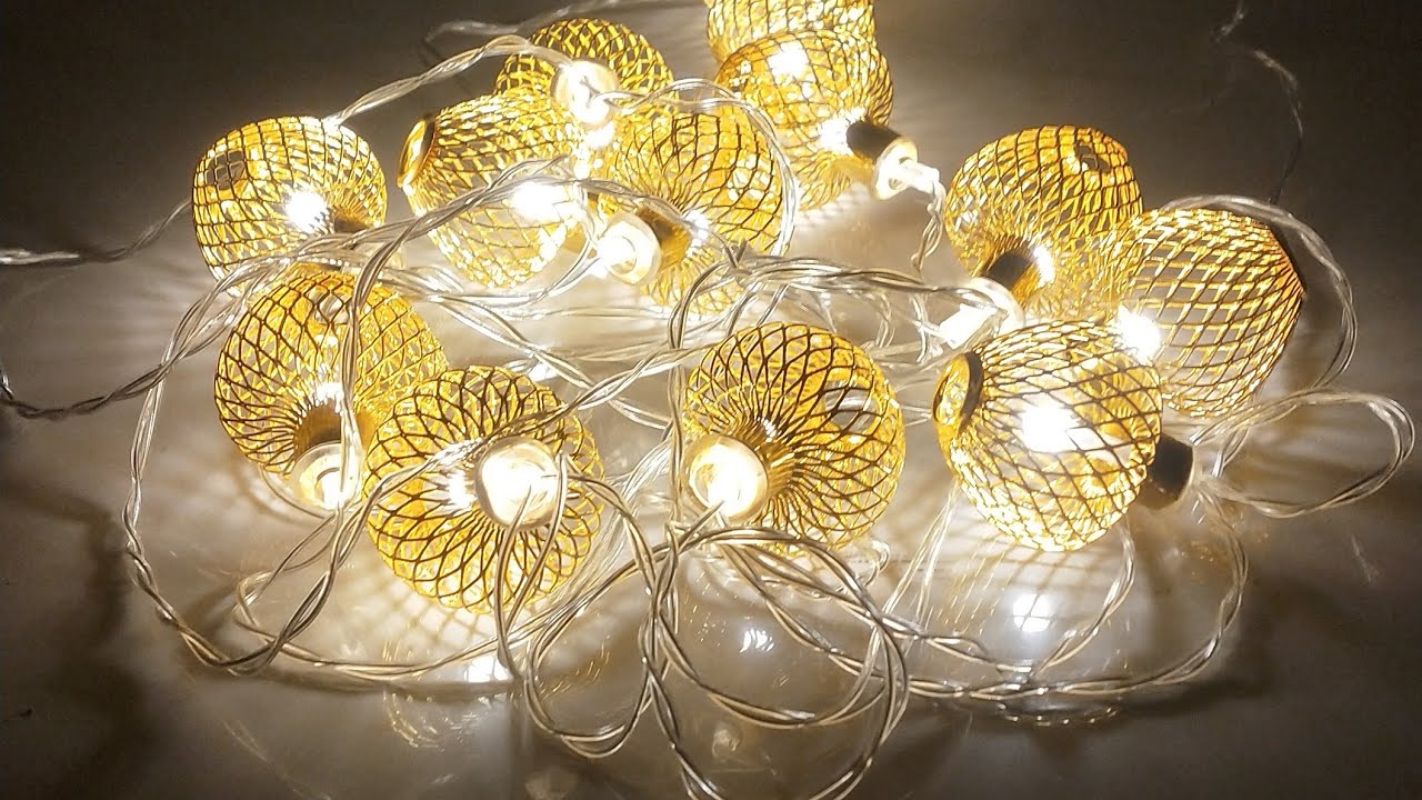 Diwali decoration light ll Diwali ll light - YouTube