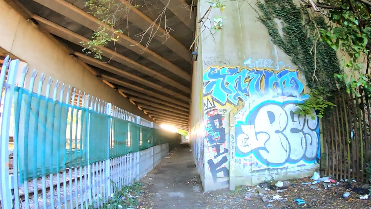 Millbrook Railway Single track Bike Ride Southampton UK 2019 - YouTube