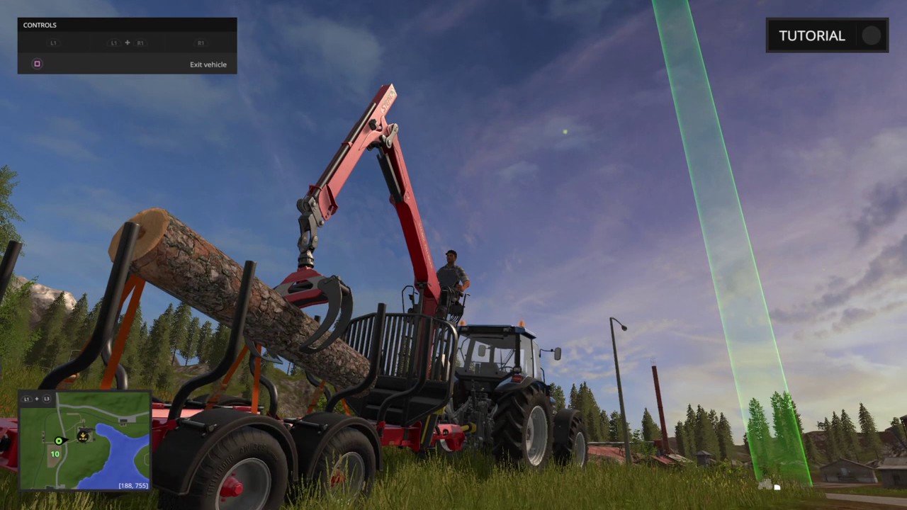 Farming Simulator 17 Tutorial 6 Forestry - YouTube