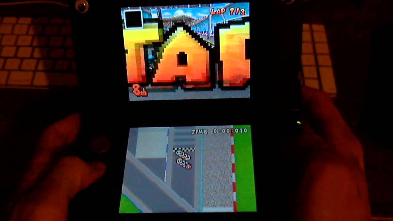 Mario Kart DS (demo) converted to DSiWare! - YouTube