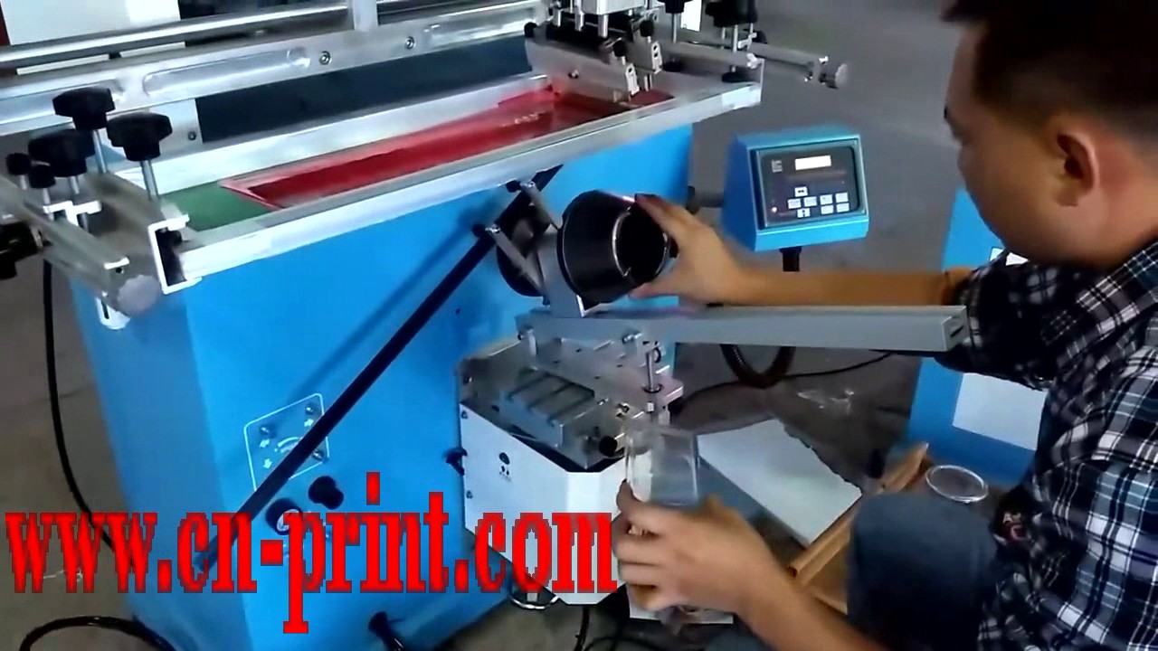 LC-600E disposable plastic bowl Large Cylindrical Screen Printing ...