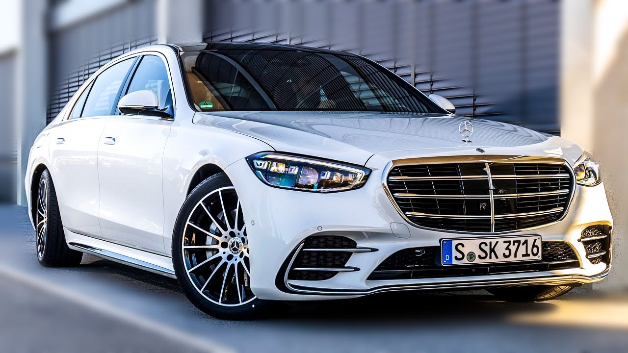 2021 Mercedes Benz S 500 4MATIC Diamond White - YouTube