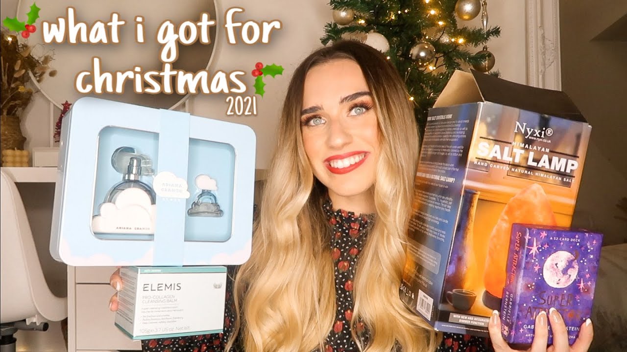 WHAT I GOT FOR CHRISTMAS 2021!! || Talia Rose - YouTube