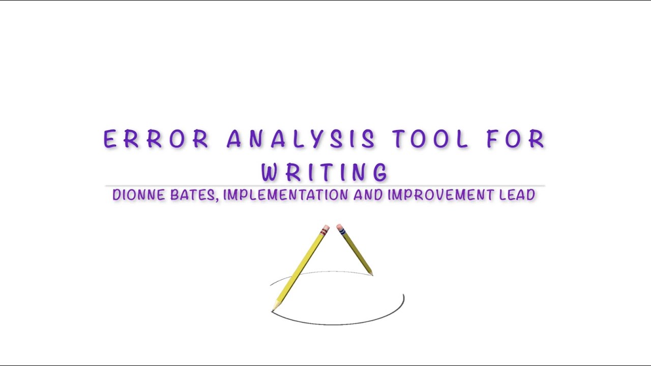 Error Analysis for Writing - YouTube