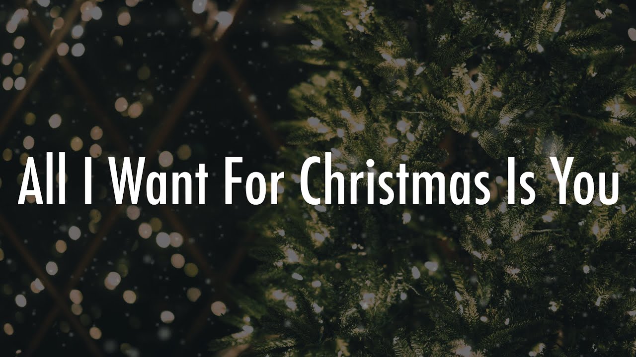 Mariah Carey - All I Want For Christmas Is You (Lyrics) - YouTube Music