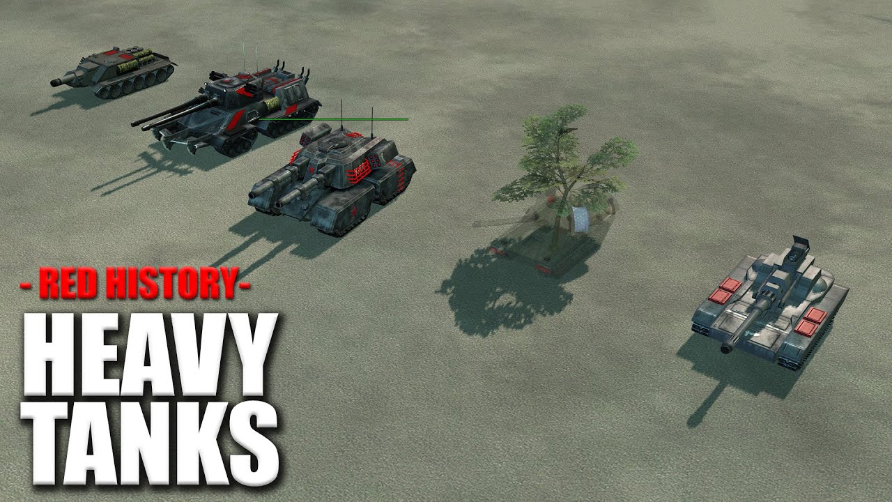 HEAVY TANKS : Command and Conquer : Red History Mod - YouTube