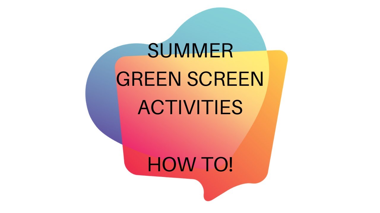 GREEN SCREEN Summer Bundle HOW TO - YouTube