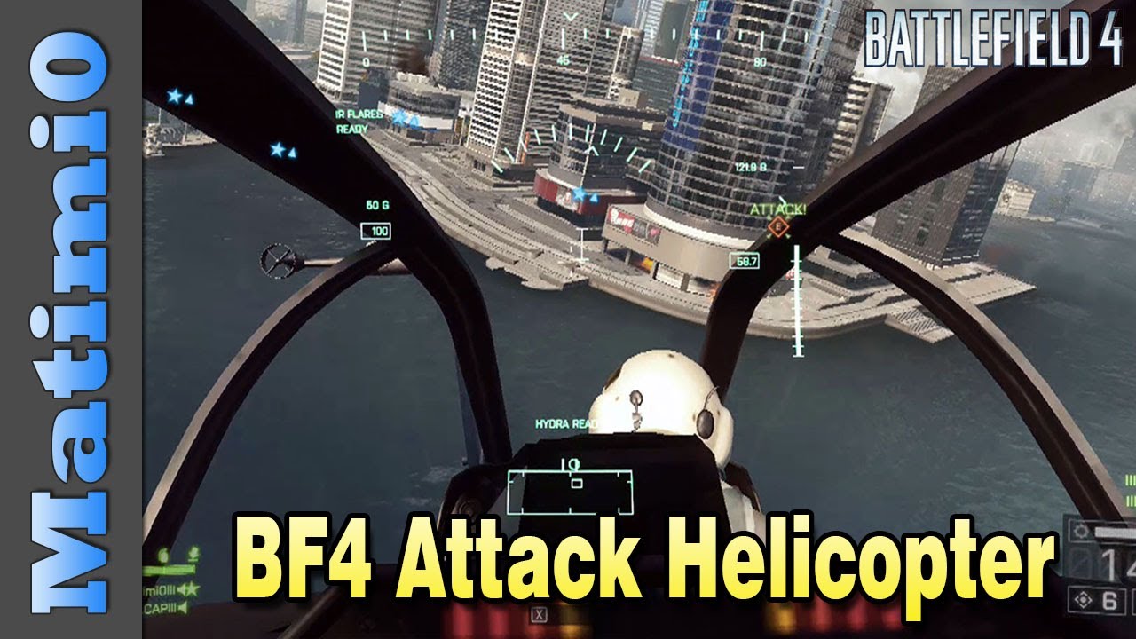 BF4 Attack Chopper - Rank 50 Promotion! Double Vision (Battlefield 4 ...
