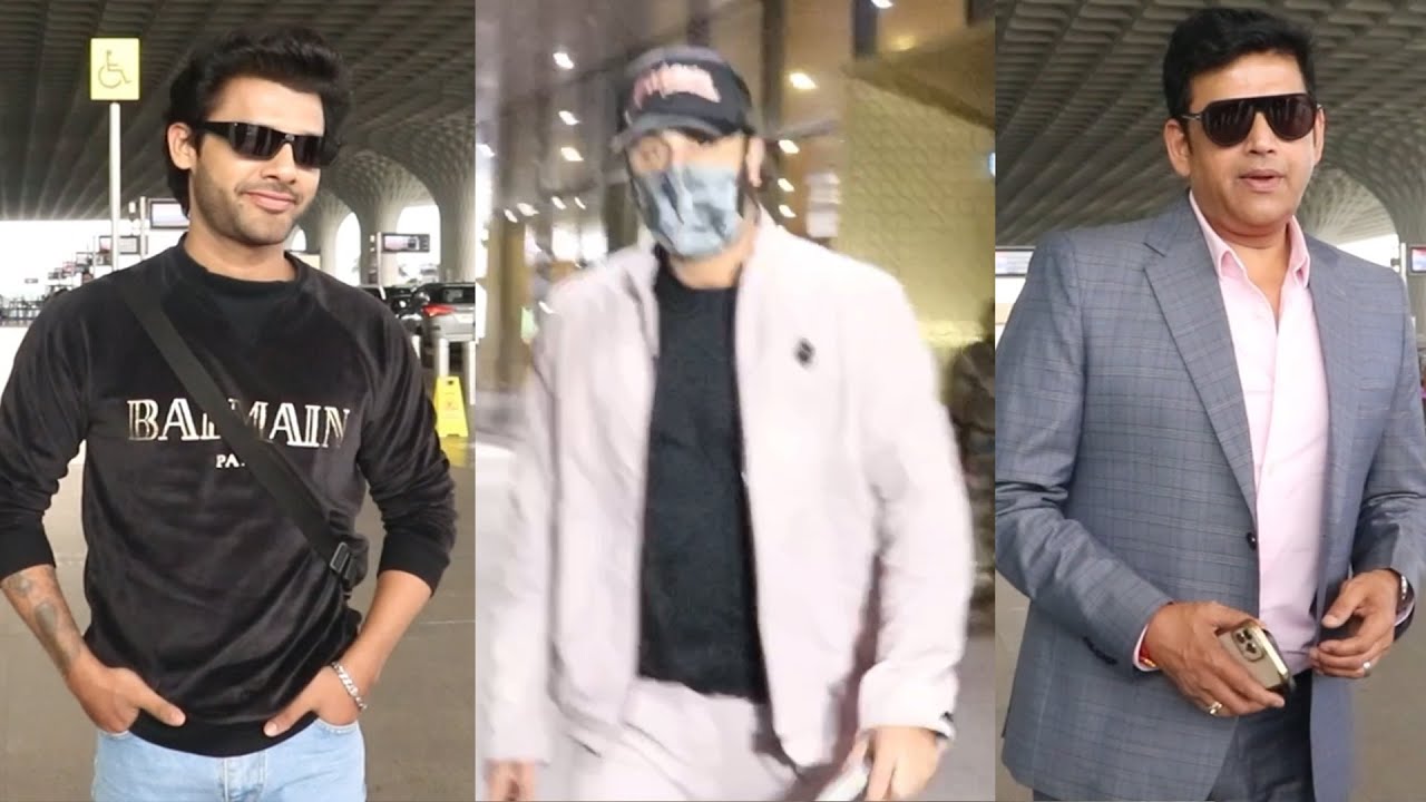 Ranbir Kapoor, Ravi Kishan & Stebin Ben Spotted At Airport - YouTube