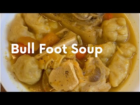 This Cow Foot Soup will have you licking your fingers / #recipe # ...