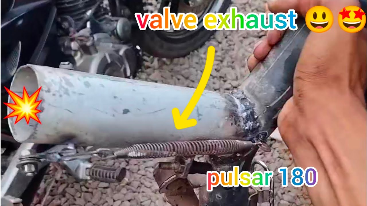 how to install open close valve exhaust in pulsar 180💥💪😎 - YouTube