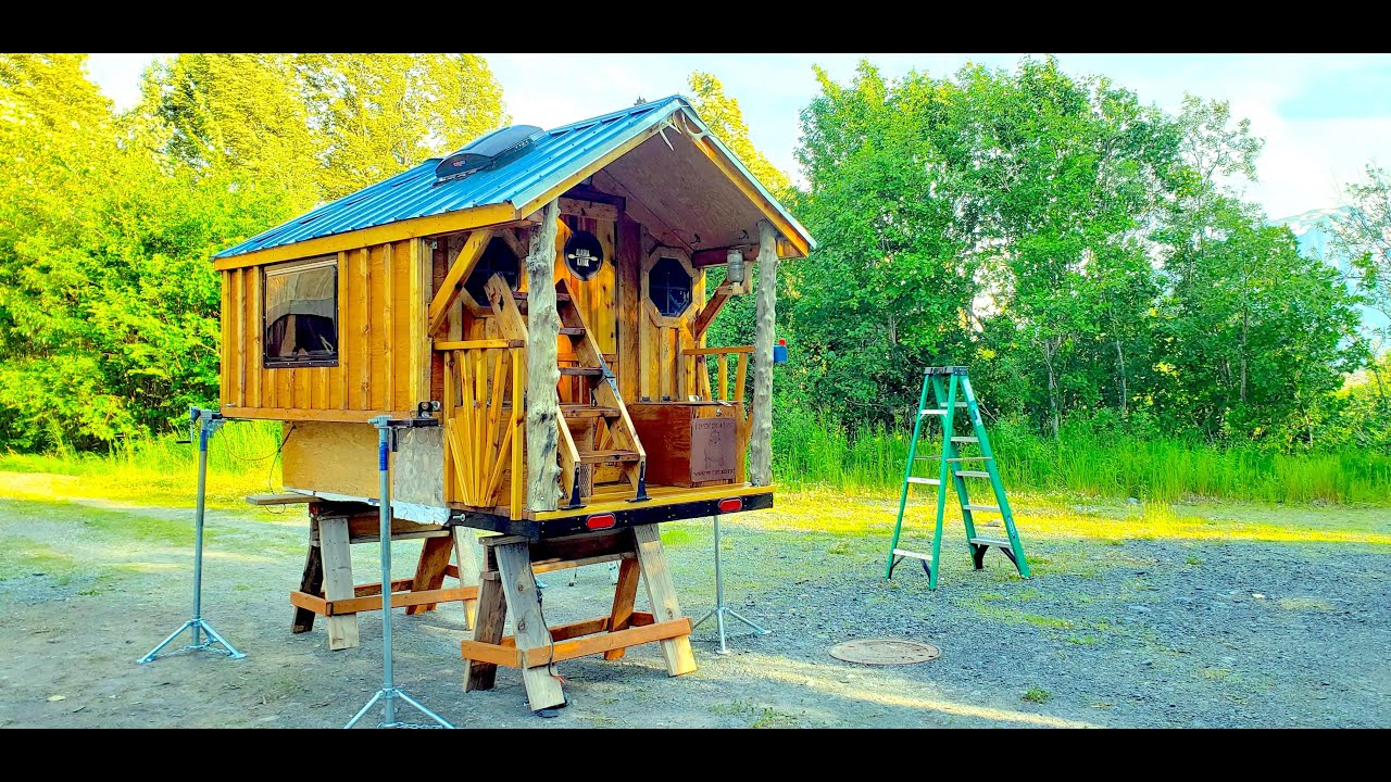 Removing the Truck House Camper and How to Waterproof a Camper - Truck ...