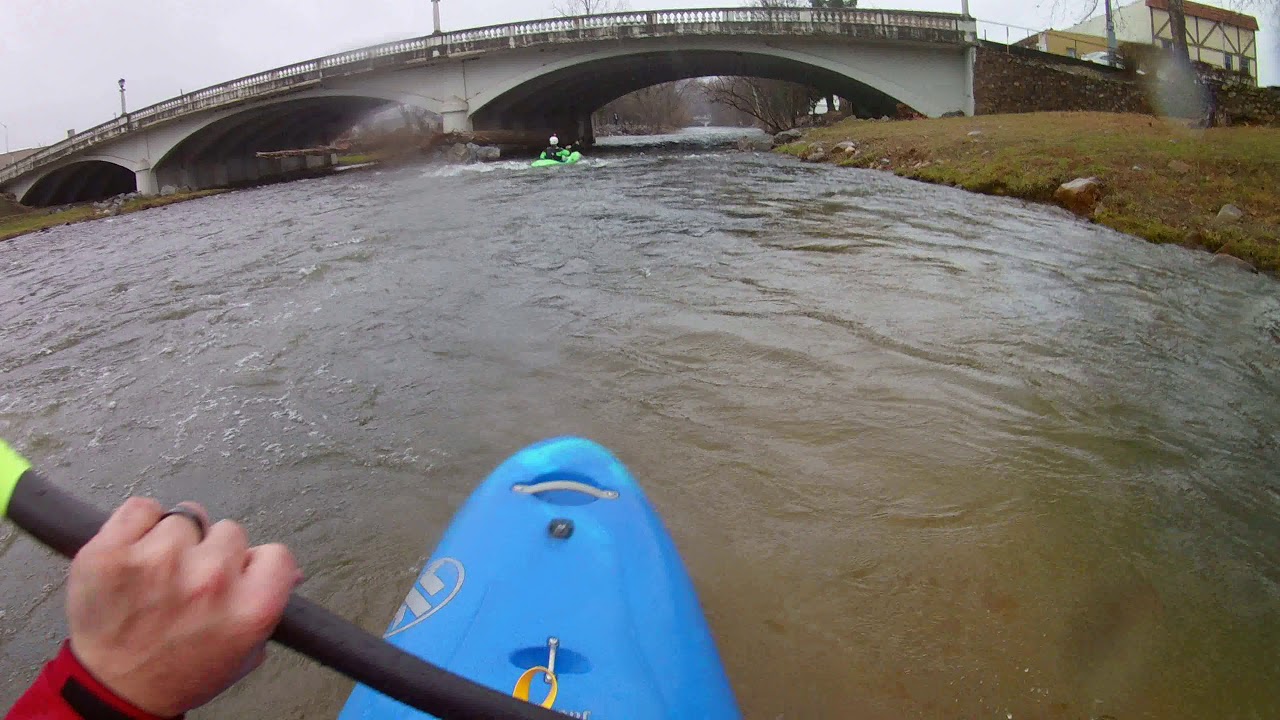 kayaking the Lower Doe 2/16/208 - YouTube