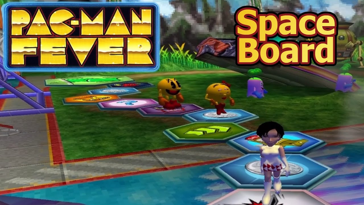 (4 Player) Pac-Man Fever: Space Board - YouTube