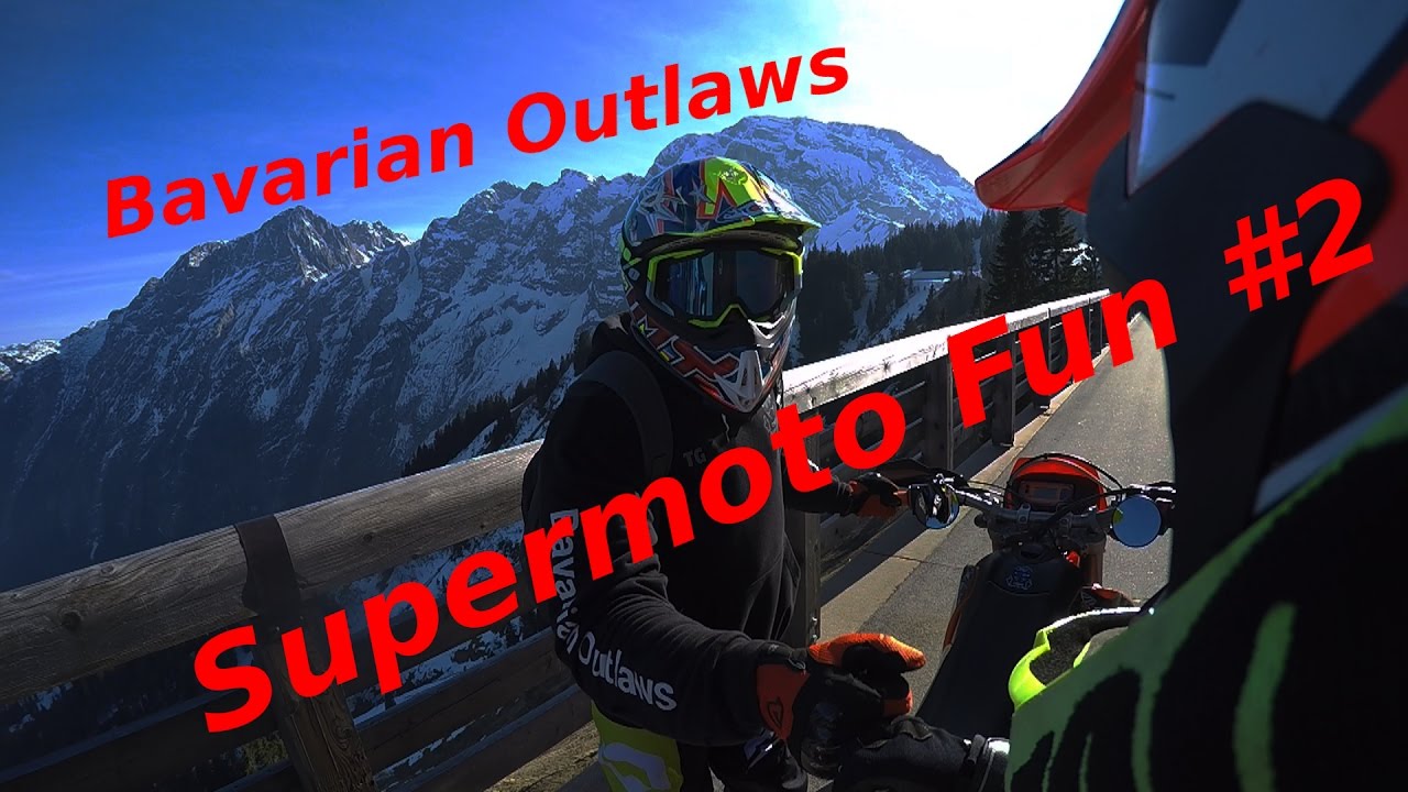 Bavarian Outlaws: Supermoto Fun #2 | KTM 690 SMC-R | Yamaha WR 250X ...