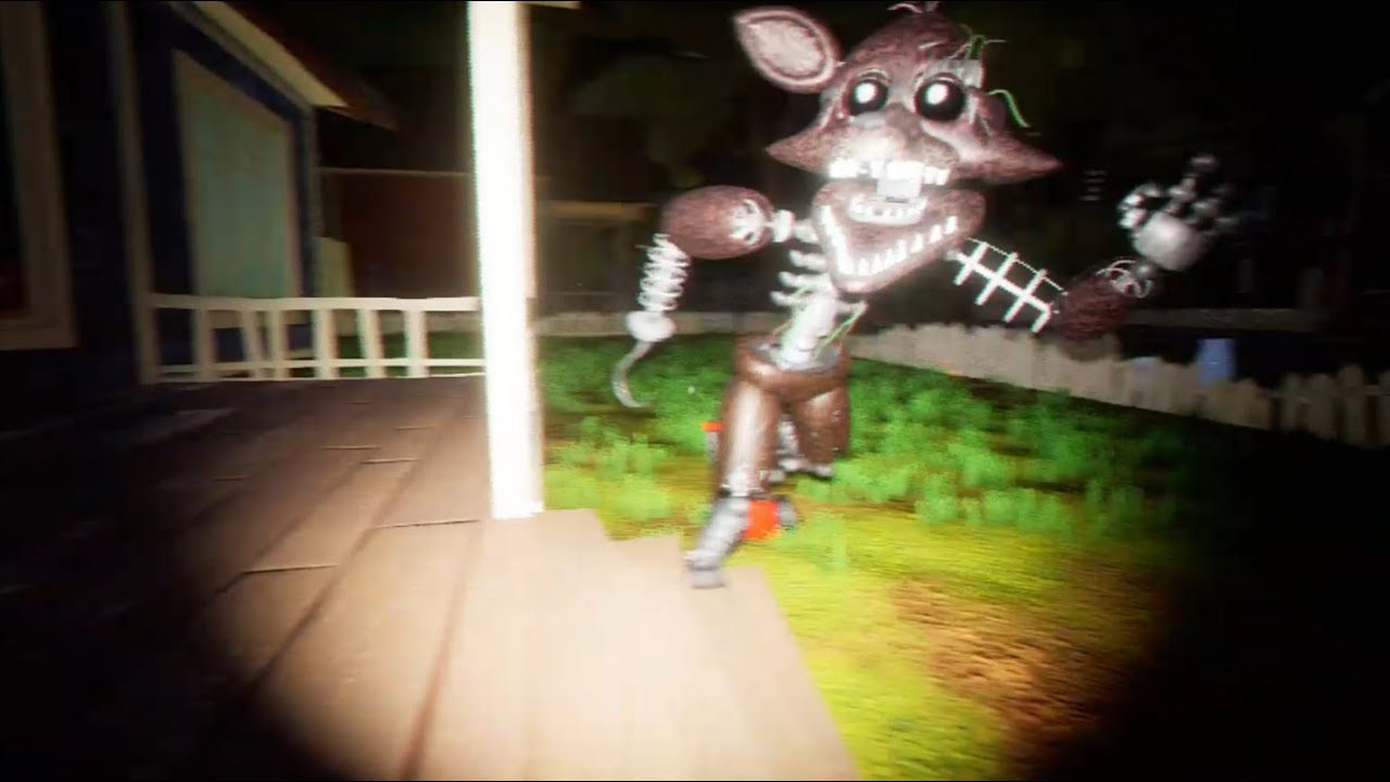 FOXY IS SO FAST (Hello Neighbor Ignited Foxy Mod) - YouTube