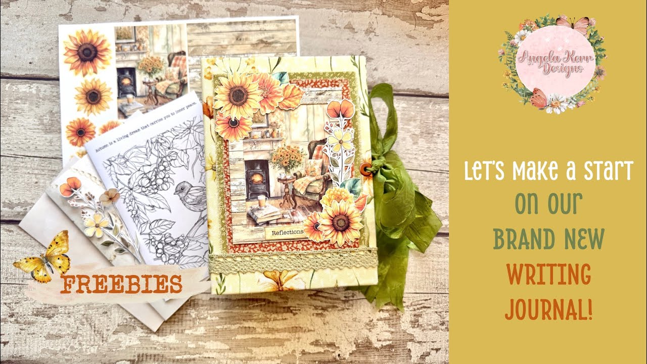 Let's Make a Start on our Writing Journal including FREEBIES!! - YouTube