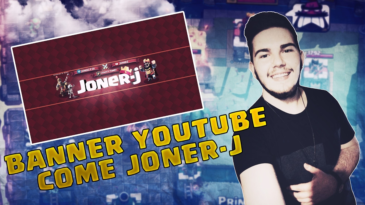 TUTORIAL ITA || COME CREARE BANNER YOUTUBE COME JONER-J || Borti™ - YouTube