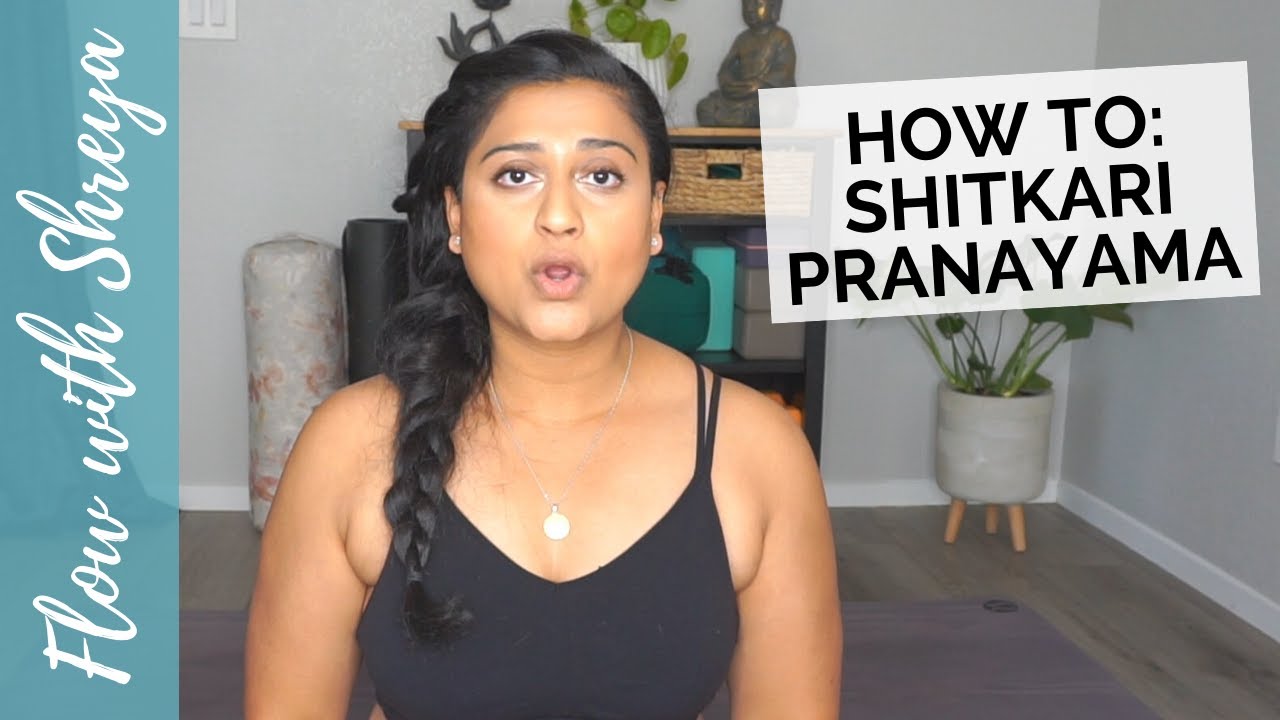 COOLING BREATH | SHITKARI PRANAYAMA TUTORIAL - YouTube