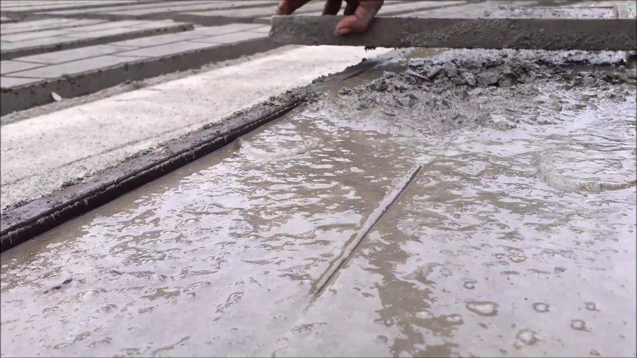 Brick Design Precast Wall (fence) Panels Making in diy - YouTube