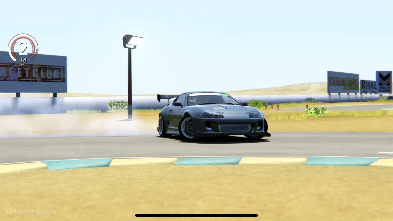Drifting WDT Supra at Grange Motor Circuit in Apple Valley CA | Assetto ...